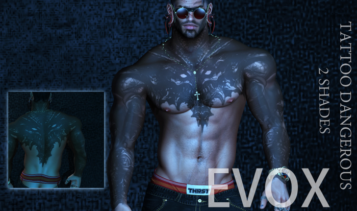 Second Life Marketplace - KOKOS-TATTOO DANGEROUS-EVOX Second Life Marketplace - KOKOS-TATTOO DANGEROUS-EVOX
